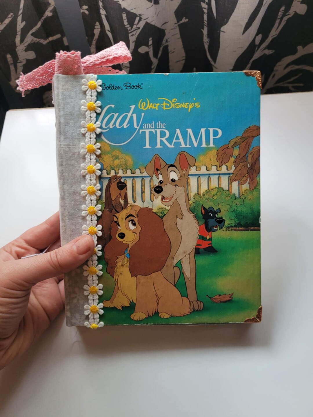Lady and the Tramp Little Golden Book Journal, Junk Journal, Notebook ...