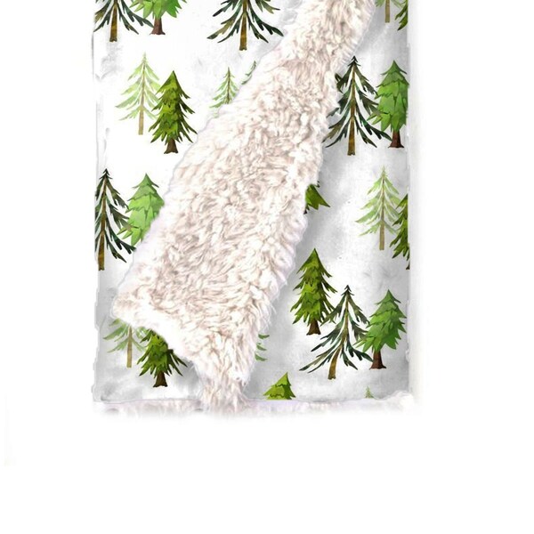 Pine Tree Blanket - Etsy