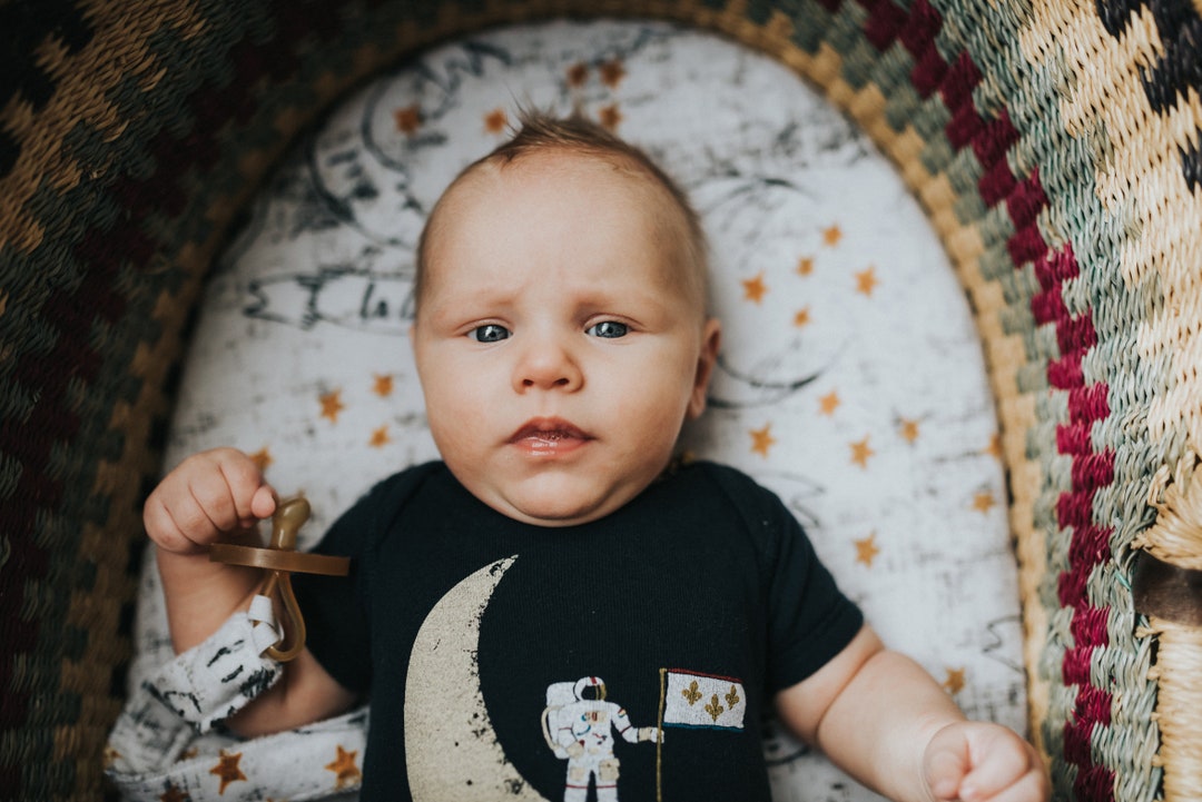 Baby Basket Sheet: Luna Moon. Bassinet Sheet. Changing Basket Sheet ...