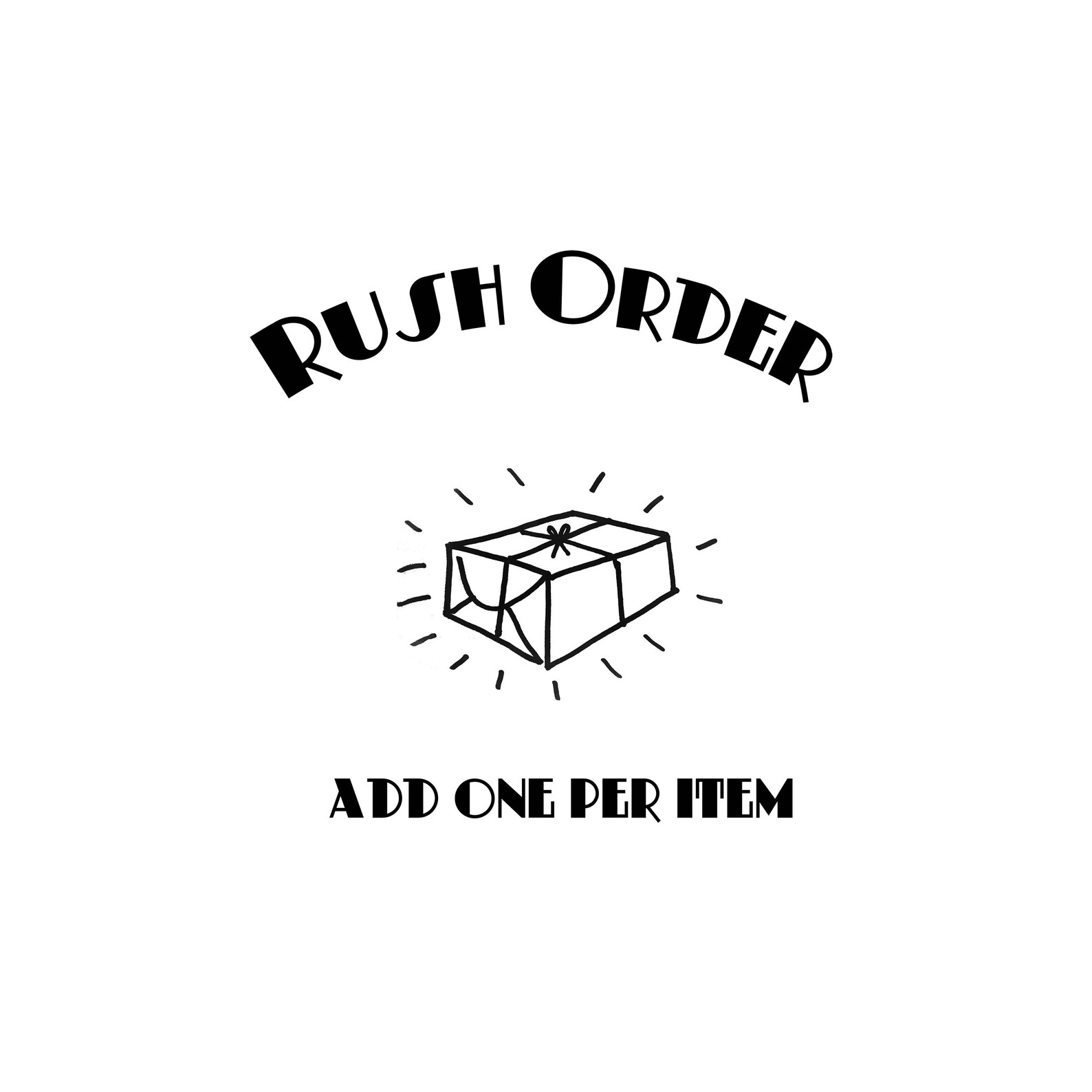 Rush Order. Processing Time 1-2 Weeks. Expedited Order. | Etsy