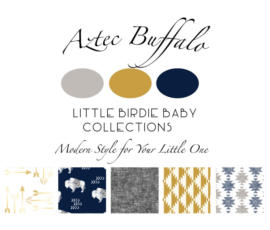 Aztec Buffalo Baby Bedding. Baby Bedding. Nursery Decor. Aztec Nursery ...