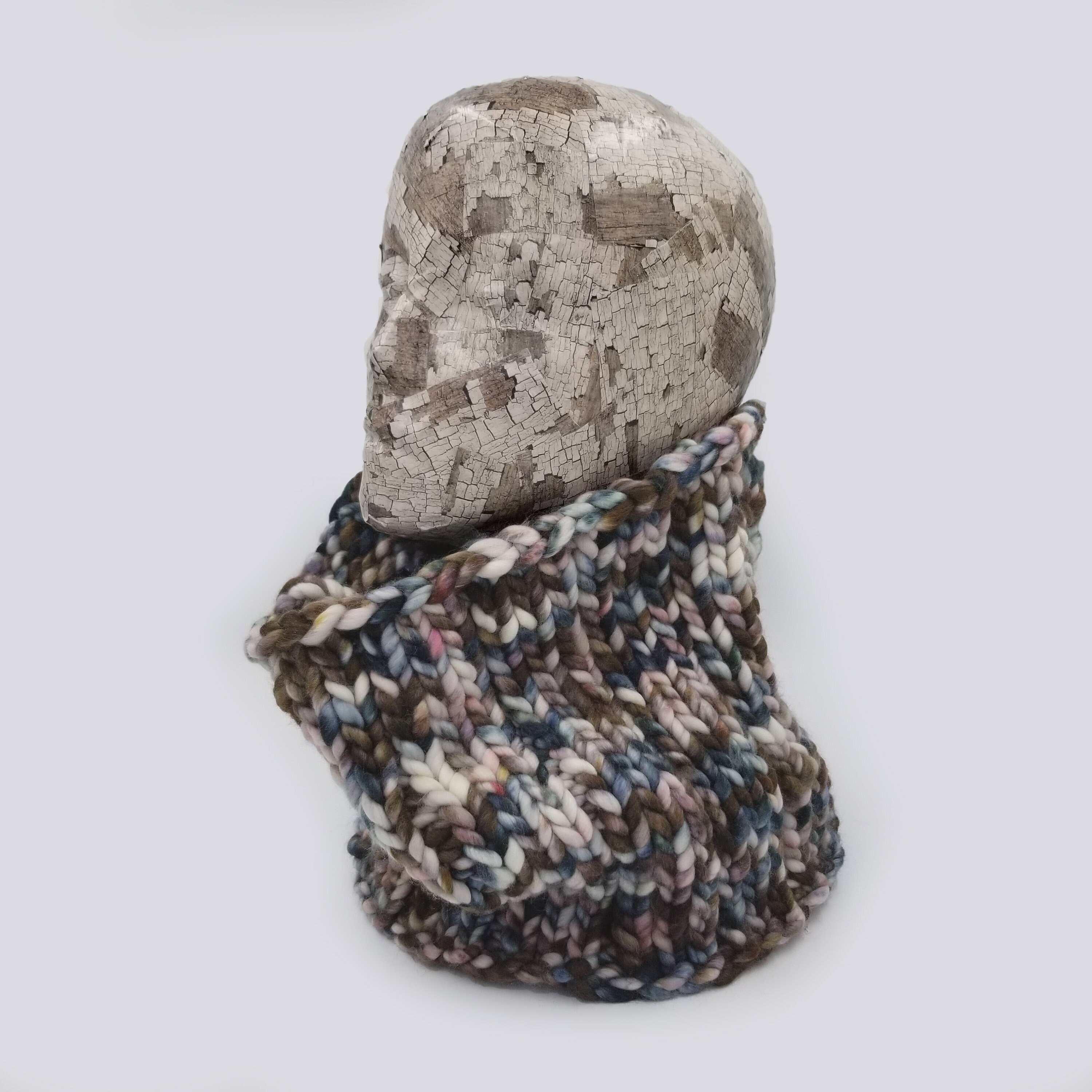 Hand Knit Cowl Merino Wool Cowl Wool Neck Warmer Malabrigo | Etsy