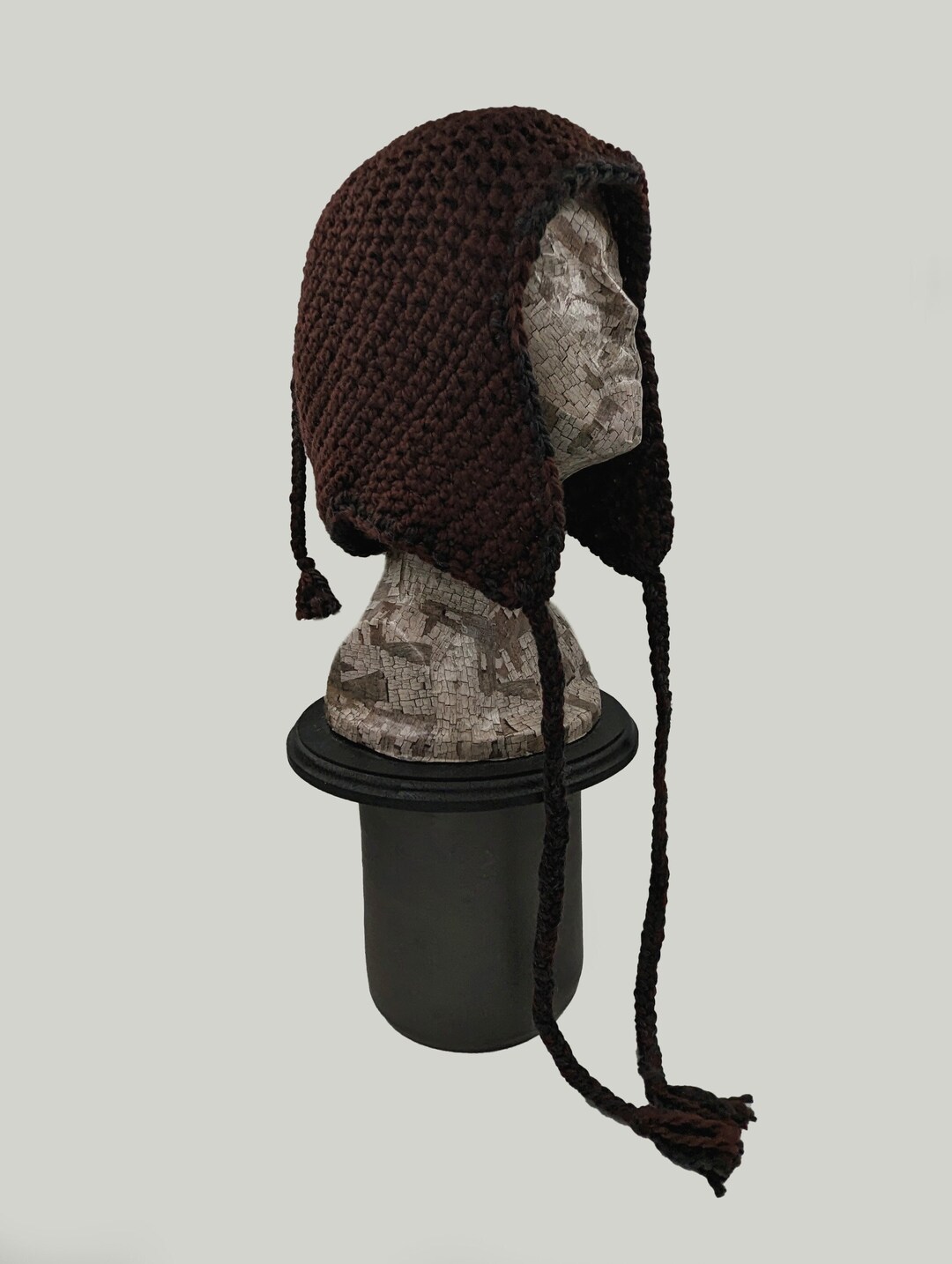 Ear Flap Hat, Bulky Winter Hat, Adult Ear Flap Hat, Wool Ear Flap Hat ...