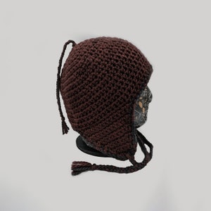 Ear Flap Hat Bulky Winter Hat Adult Ear Flap Hat Wool Ear - Etsy