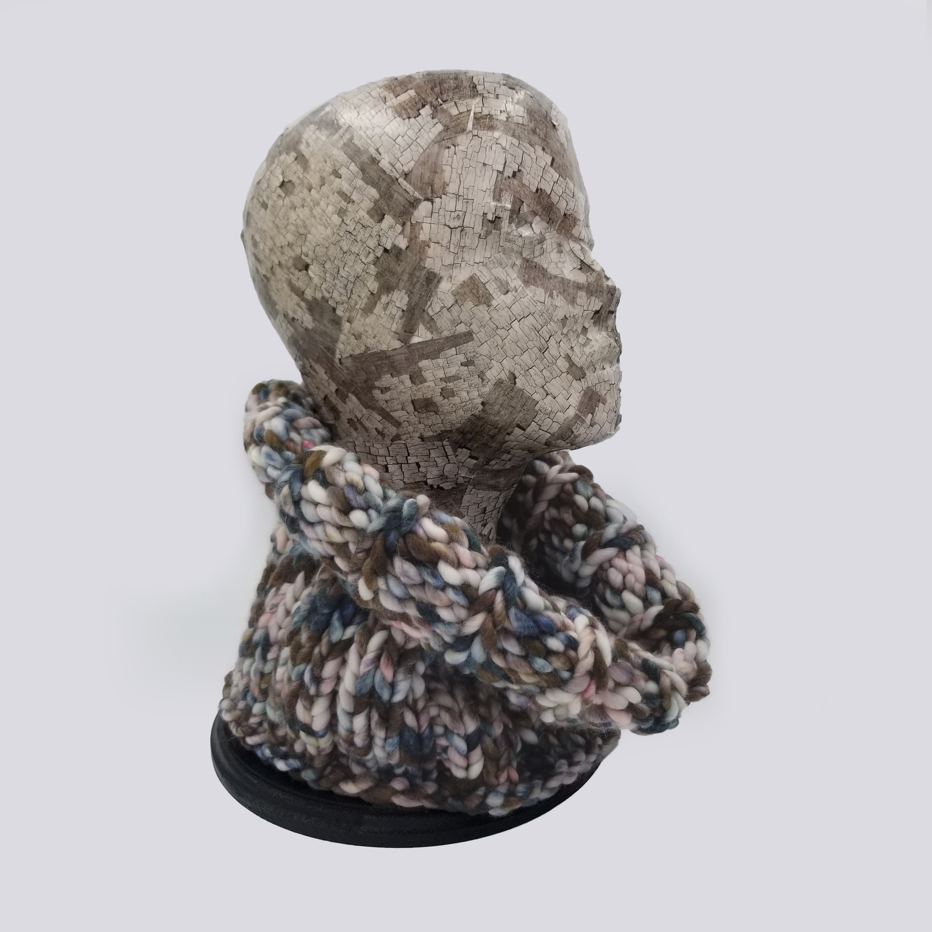 Hand Knit Cowl, Merino Wool Cowl, Wool Neck Warmer, Malabrigo Rasta ...