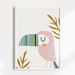 Nursery Prints, Kids Wall Art, Rainbow, Toucan, Alphabet Print, Set of ...