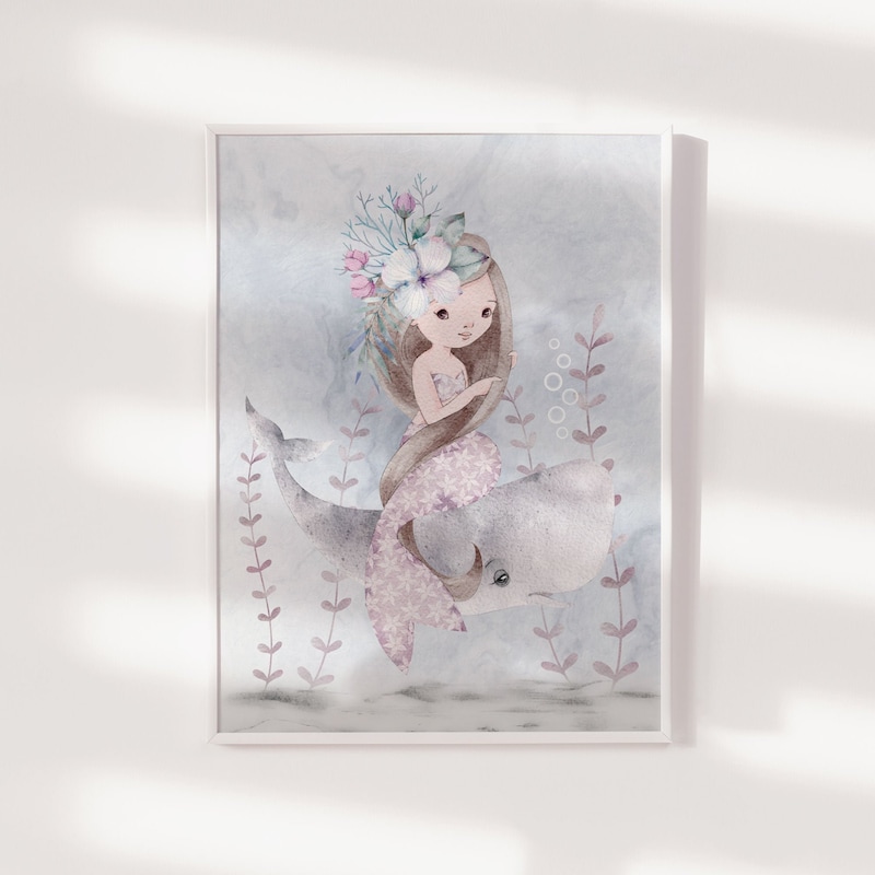 Mermaid Nursery - Etsy