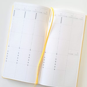 Kinbor: Weekly Vertical Planner undated - Etsy