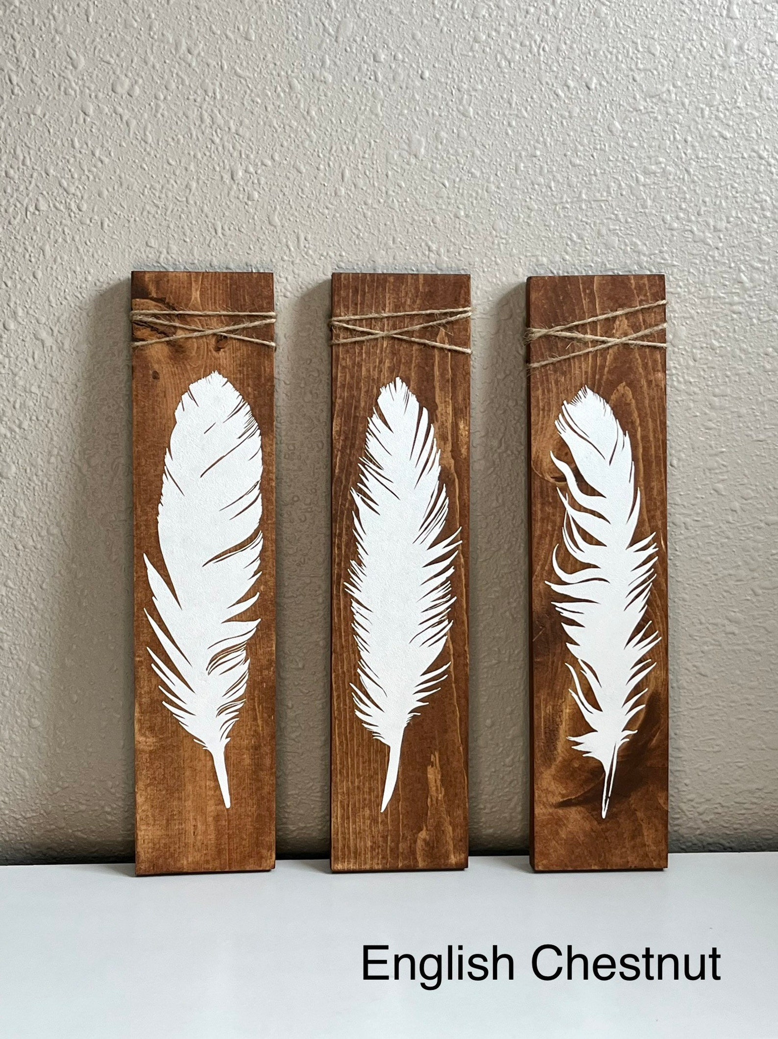 Feather Wood Sign - Etsy