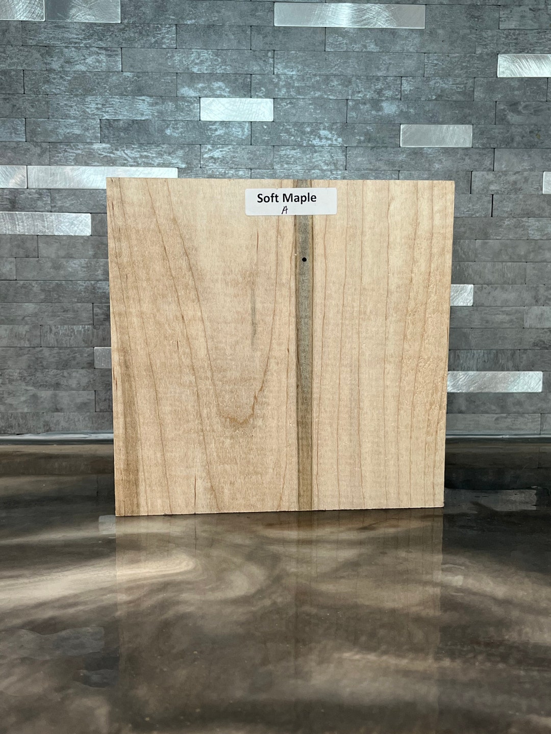 Solid Maple Wood Block - Sourced in Ohio - 6x6 - Etsy