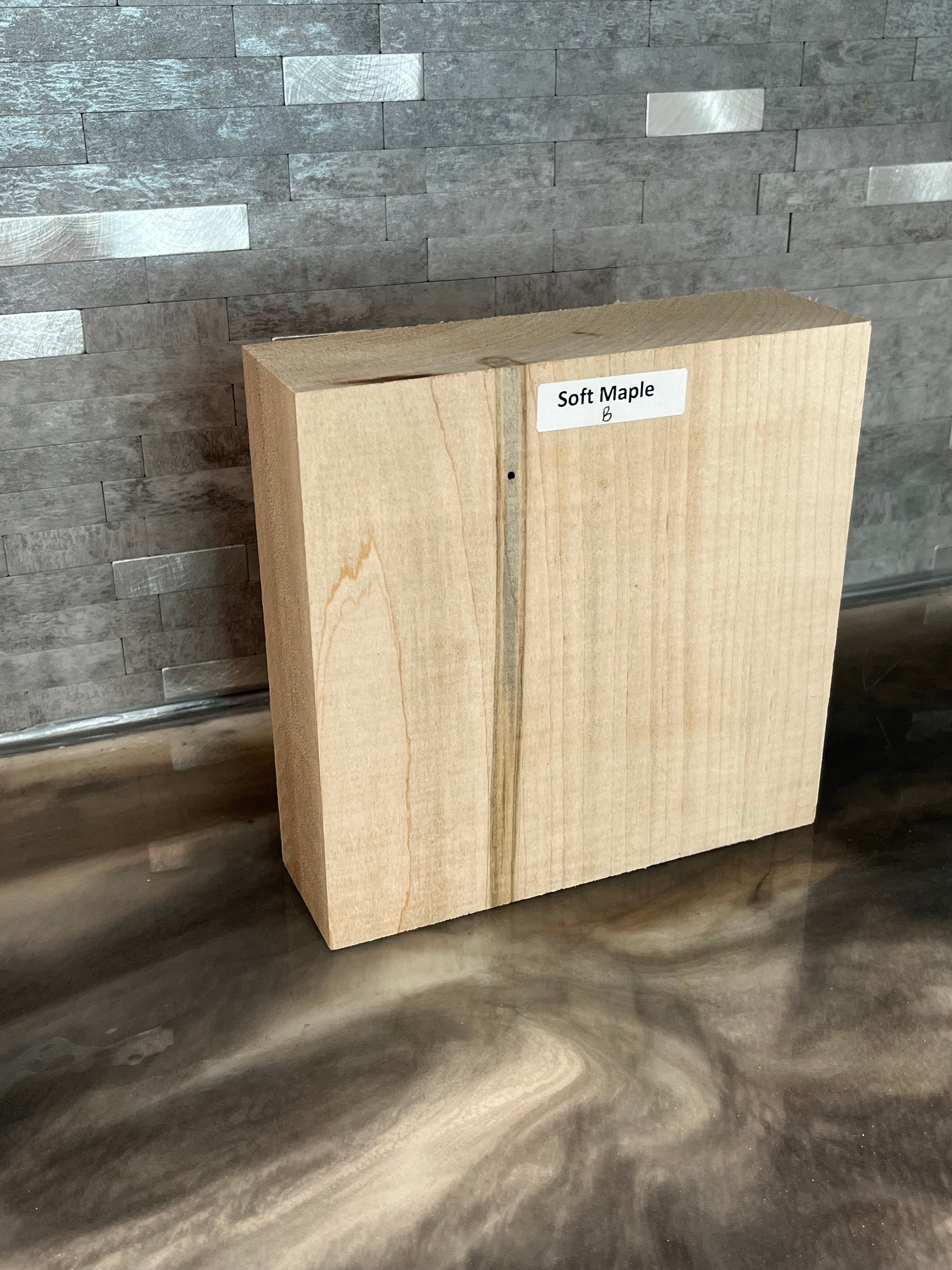 Solid Maple Wood Block - Sourced in Ohio - 6x6 - Etsy