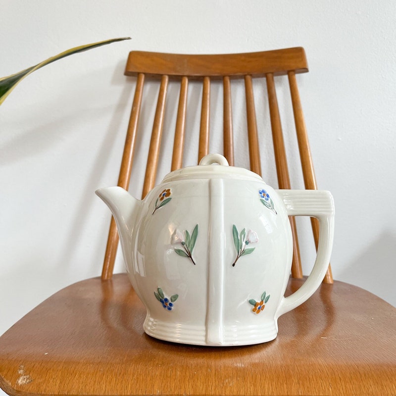 Cottagecore Tea Pot - Etsy