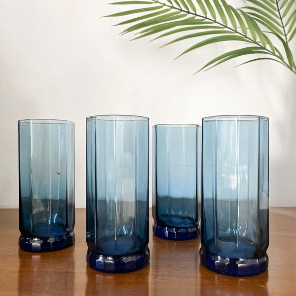 Blue Glassware - Etsy