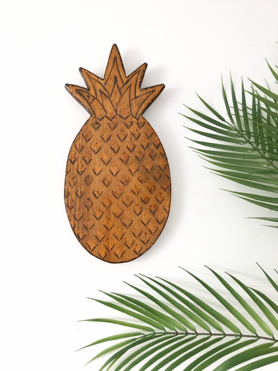 Pineapple Wall Decor Wooden Wall Decor Hawaii Wall Decor Pineapple ...