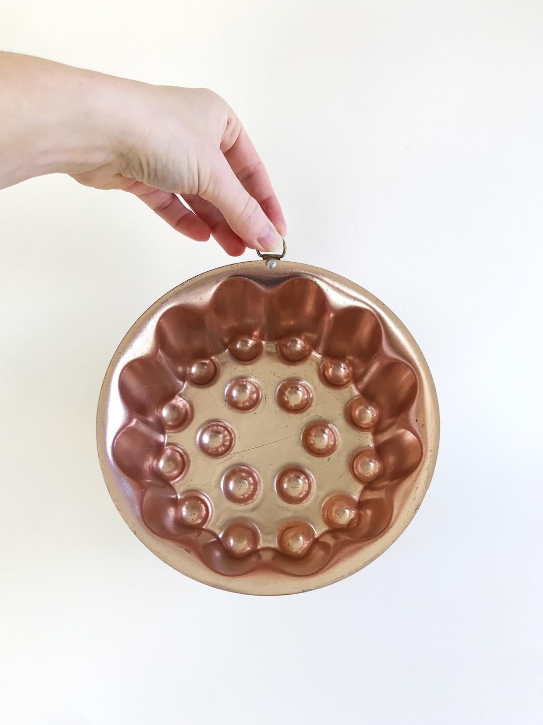 Copper Kitchen Decor, Cake Mold, Vintage Jello Mold, Copper Cookware ...