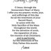 The Morning Offering Prayer Print, Digital, Catholic, Instant Download ...