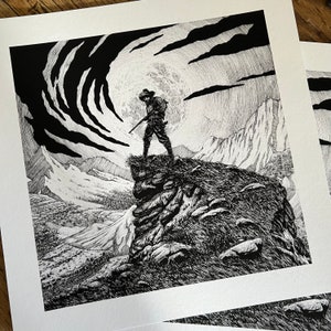 Limited Edition Print Resistance by Moonlight Illustration Hand Drawn ...