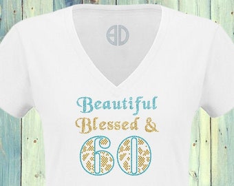 60 and Blessed | Etsy