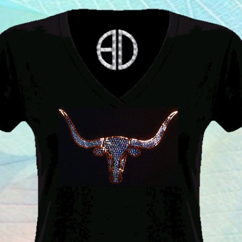 Longhorn Football Top - Etsy UK
