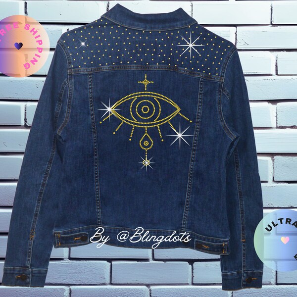 Witch Denim Jacket - Etsy