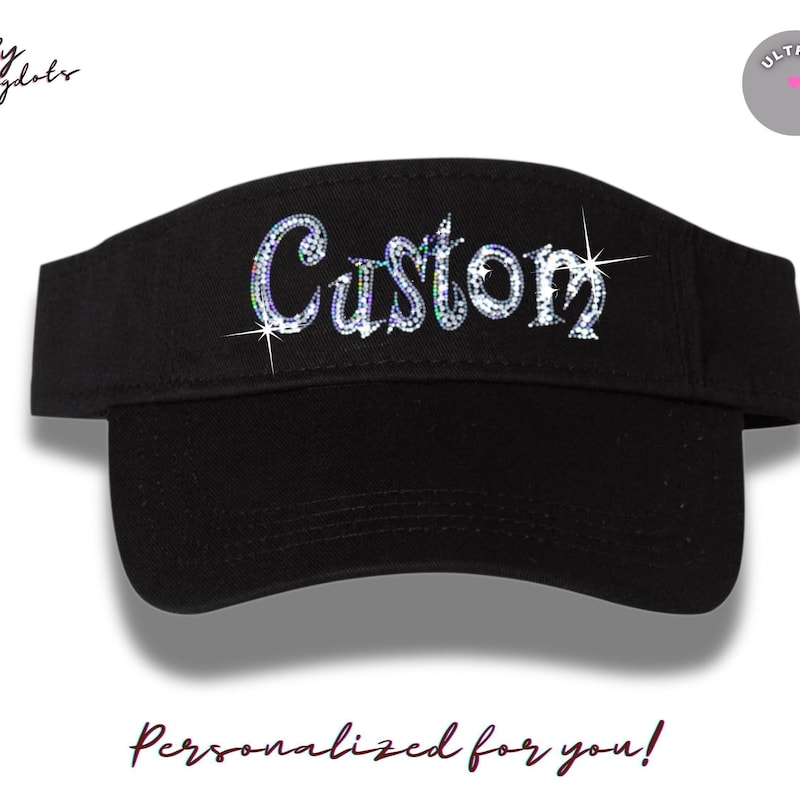 Custom Bling Visors - Etsy
