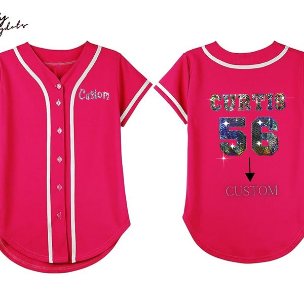 Bling Out Custom Jersey - Etsy