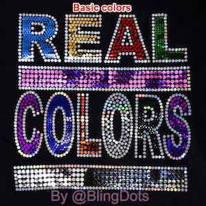 Custom Scattered Bling Text Personalized Starburst Effect DTF Iron on ...