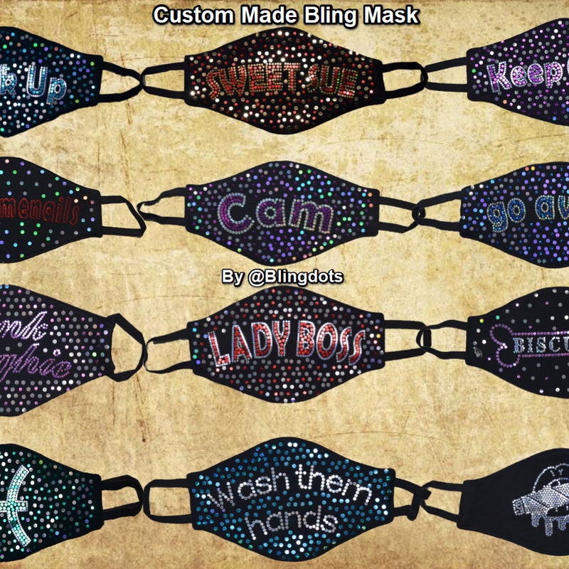 Custom Face Mask - Etsy