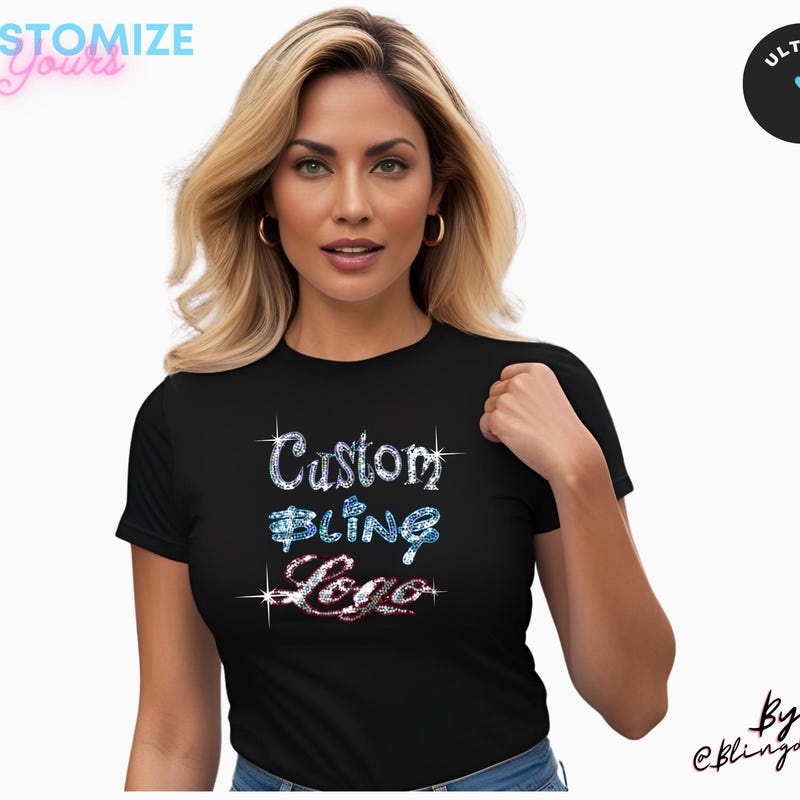 Bling Tee Shirts - Etsy