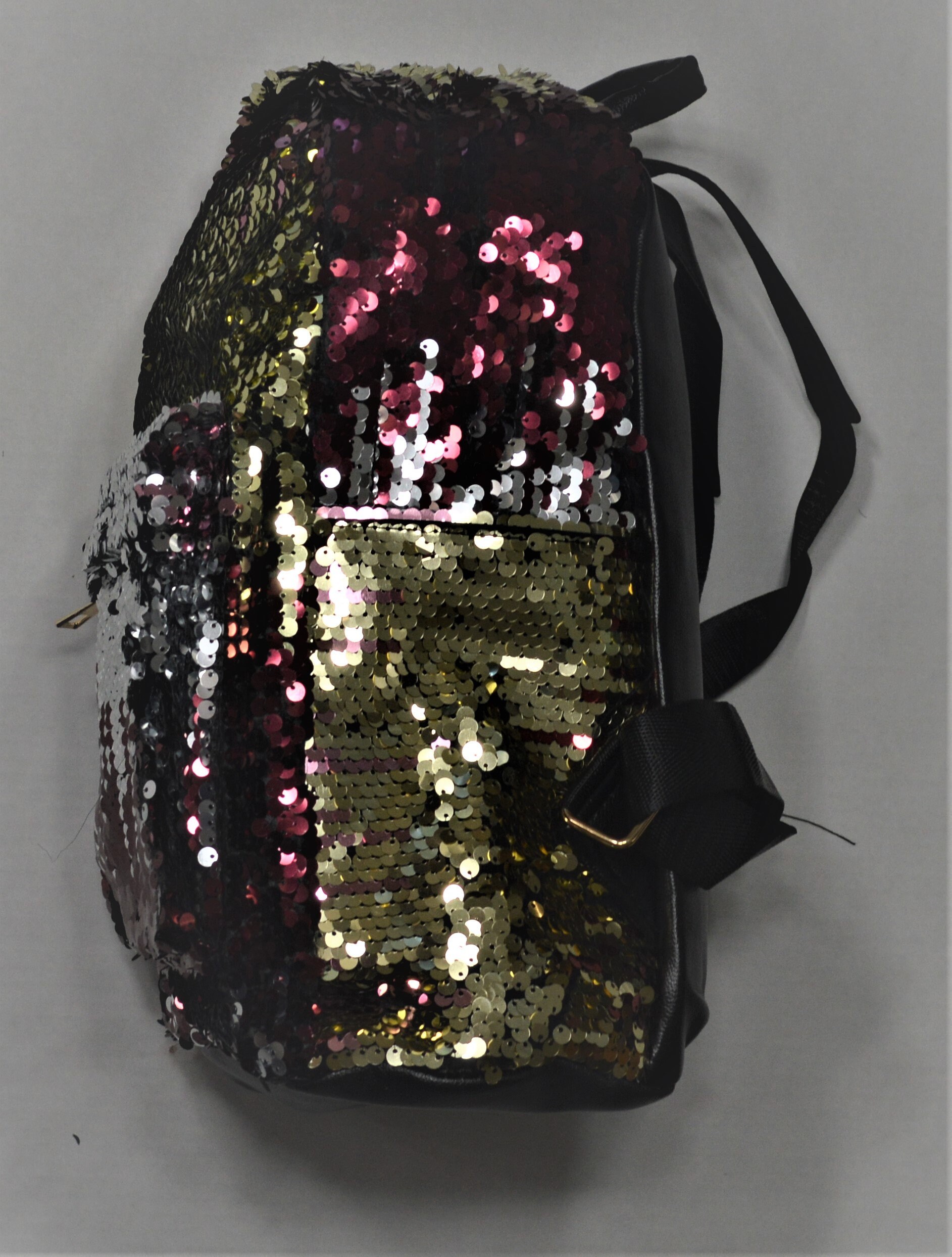 Reversible Sequins Backpack Outdoor Backpack Holographic - Etsy