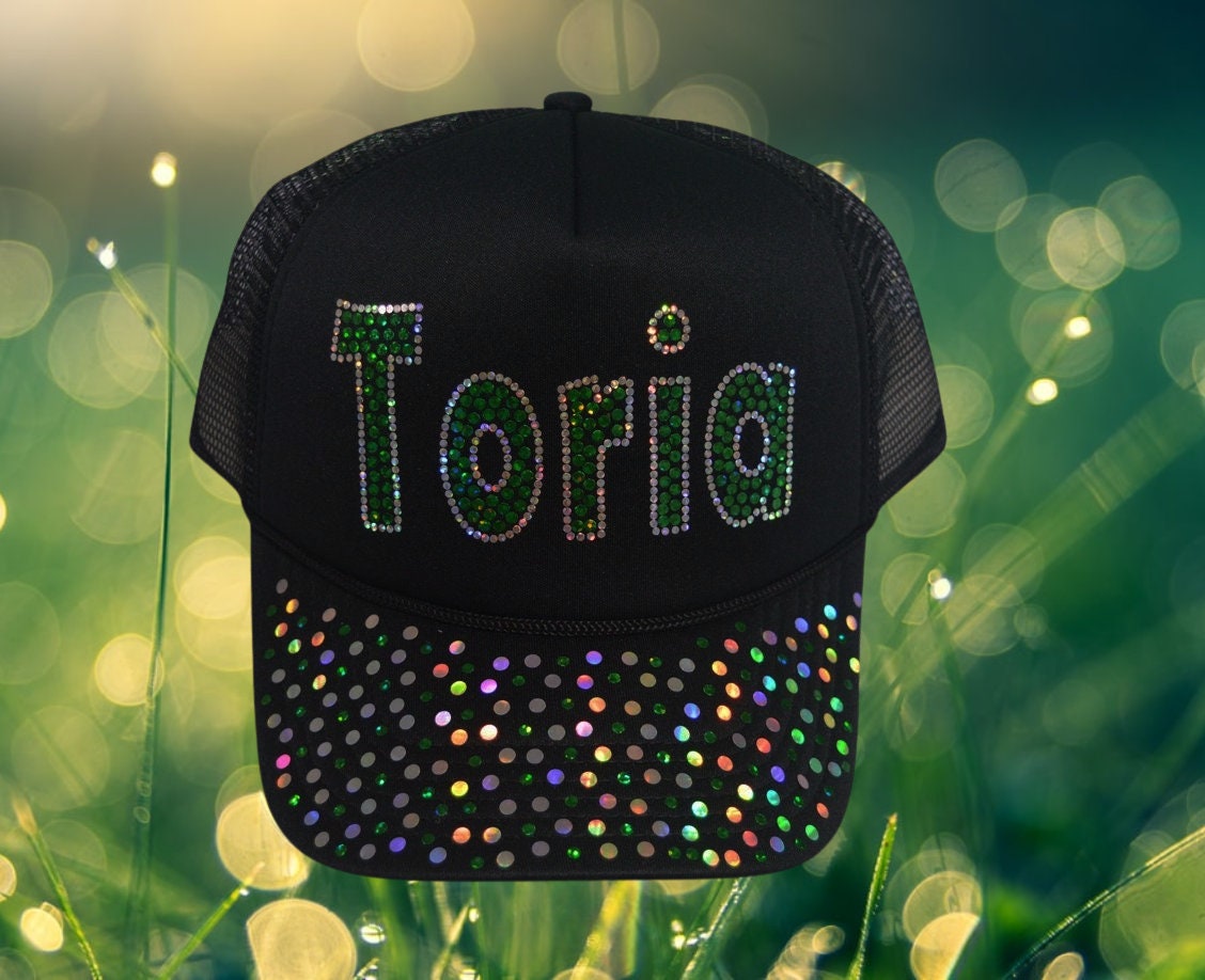 Custom Bling Cap Sequins Sparkly Glitter Hat Sparkles Hat | Etsy