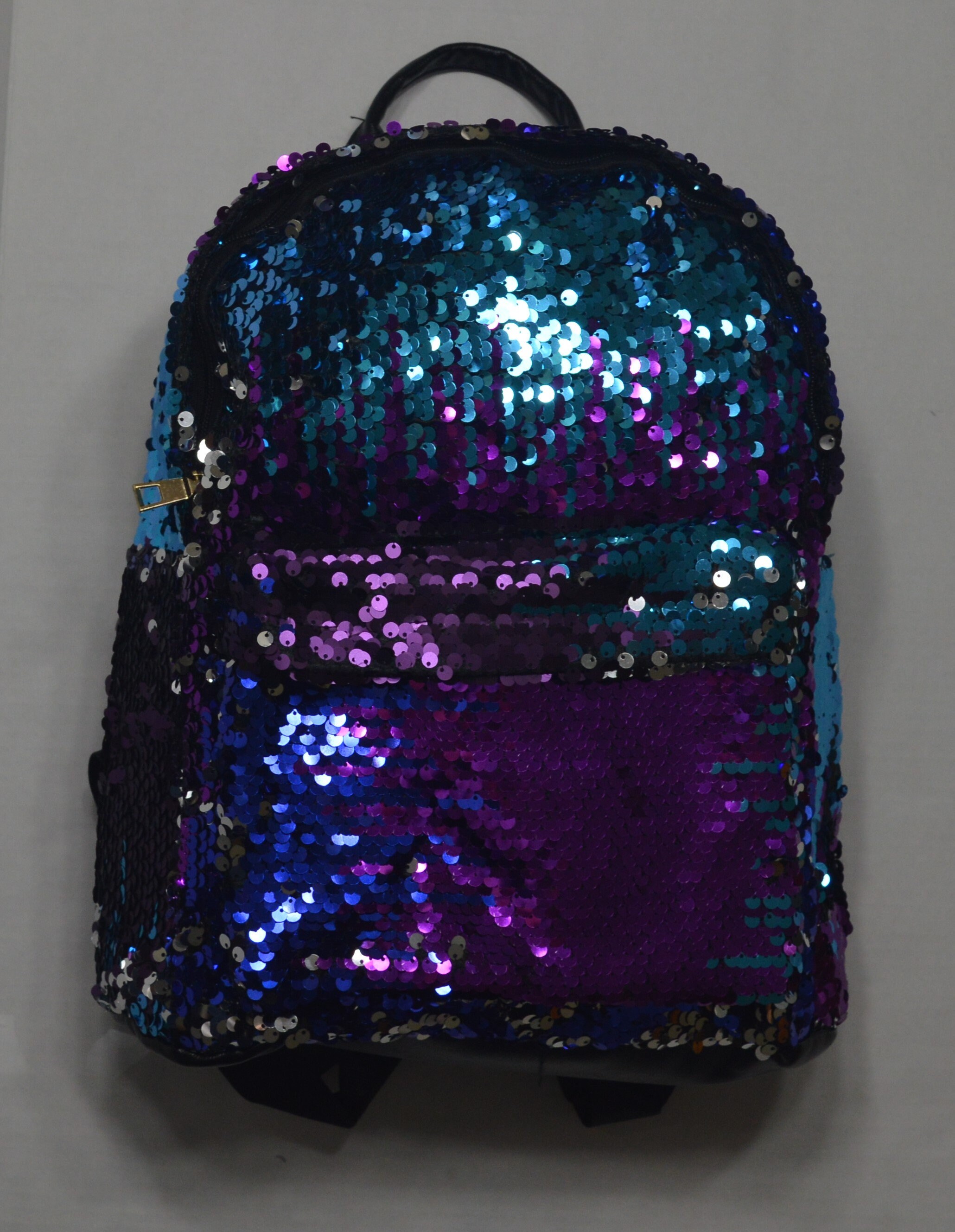 Reversible Sequins Backpack Outdoor Backpack Holographic - Etsy