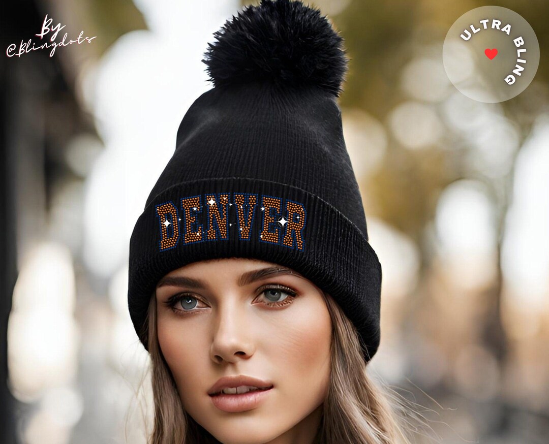 Denver Bling Beanie: Shine With Ultra-bling Glitter Sequins and Pom-pom ...