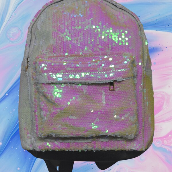 Sequin Backpack - Etsy