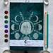Moon Phases Journal | Moongoddess Moon Magic | Notebook A5 Hardcover ...