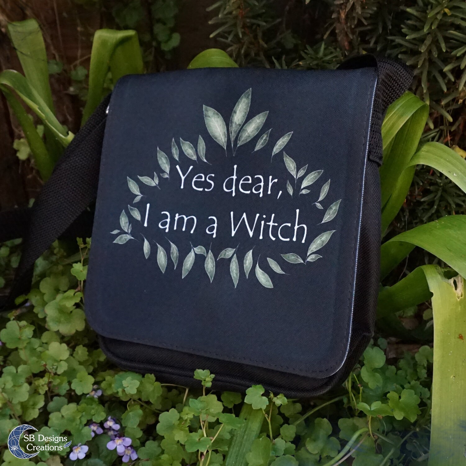 Witch Bag I Am a Witch Shoulder Bag Witch Style Nature - Etsy