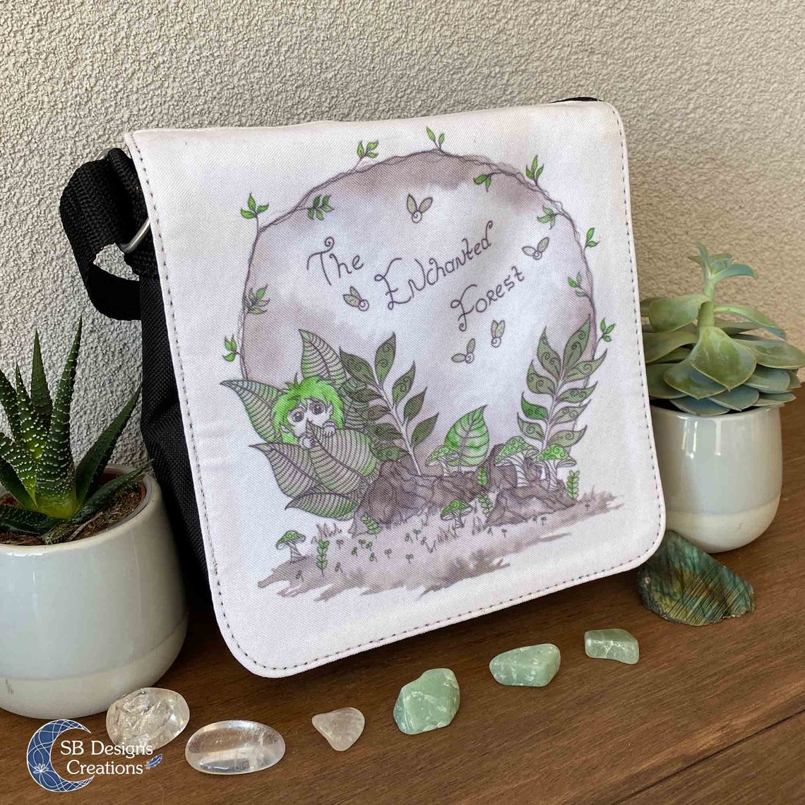 The Enchanted Forest Shoulder Bag Fantasy Bag Fairy Tale - Etsy