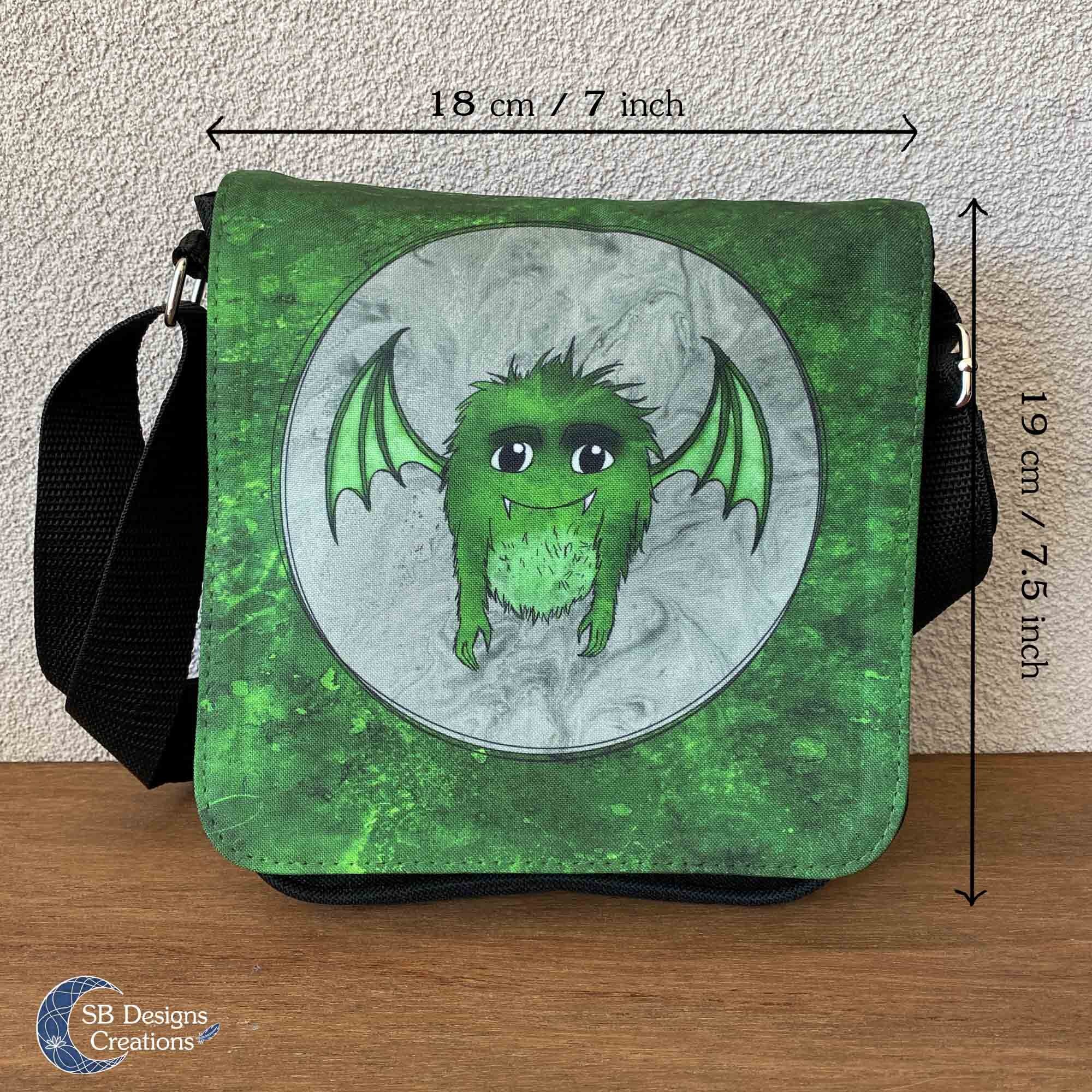 Monster Shoulder Bag Fantasy Bag Alternative Bag Halloween Bag - Etsy