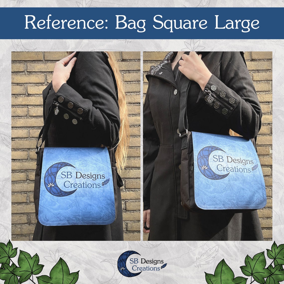 Witch Moon Shoulder Bag | Triple Moon Bag | Gothic Bag | Witchy Purse ...