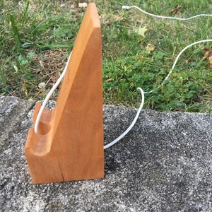 Ohio - Phone Stand - With Cord Access - Athens - Wood Phone Stand ...
