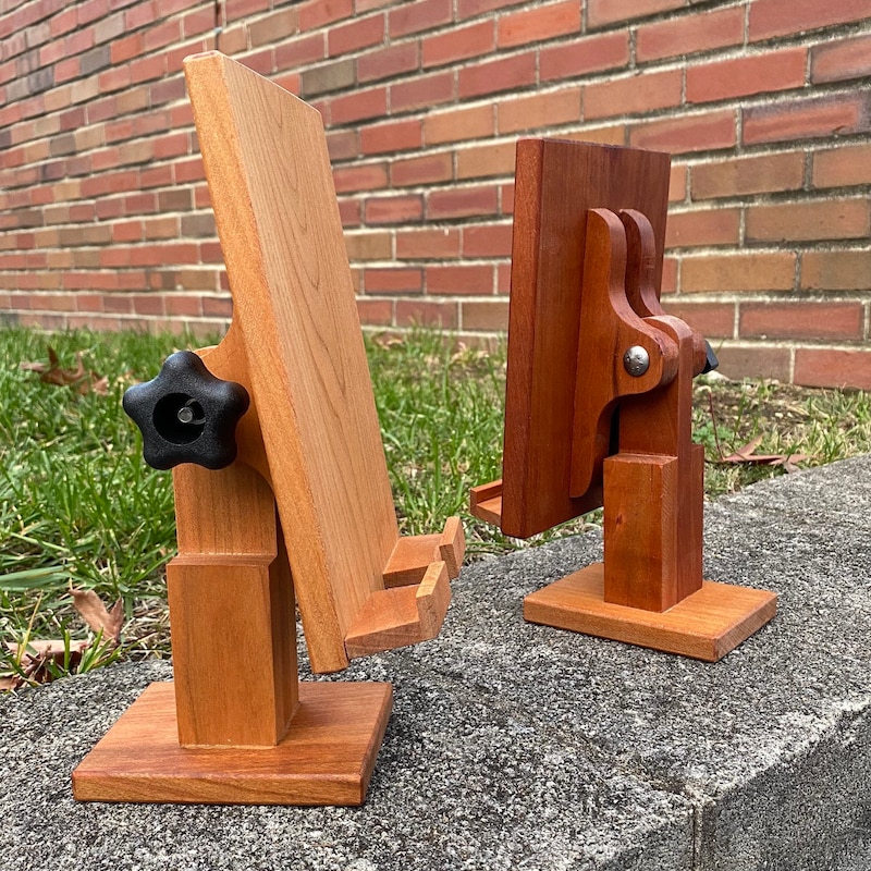 Wooden iPad Stand - Etsy