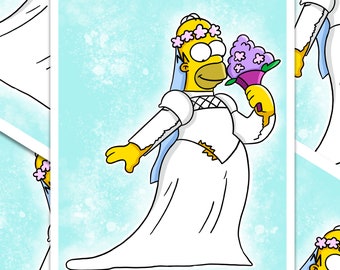 Homer Wedding Dress - Etsy Australia