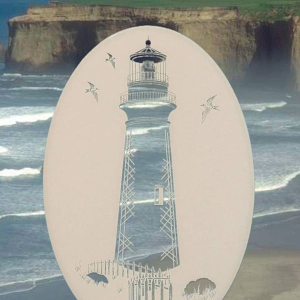 Lighthouse Decal - Etsy