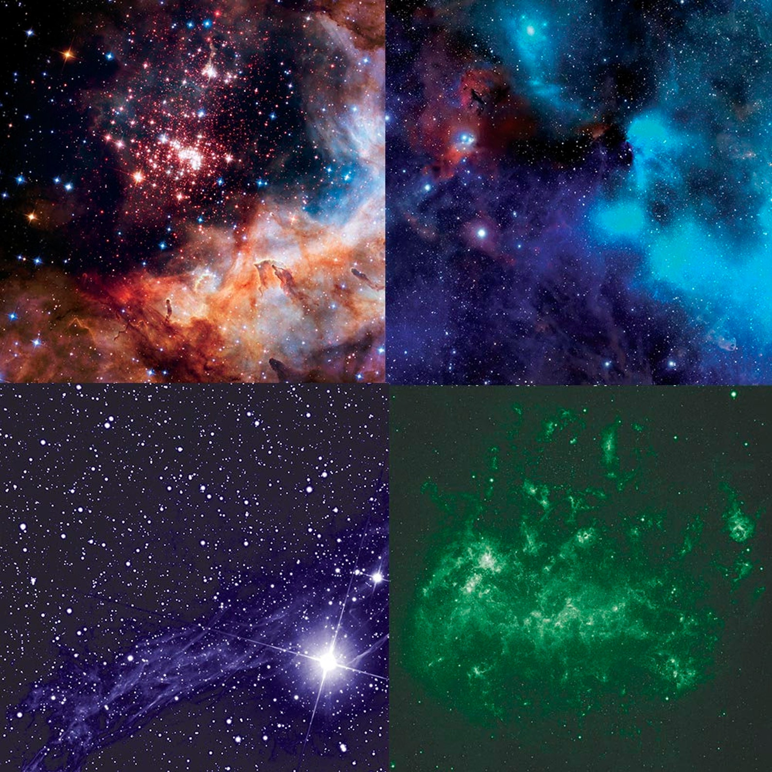 Space Paper Pack Galaxy Digital Paper Stars Background Space - Etsy