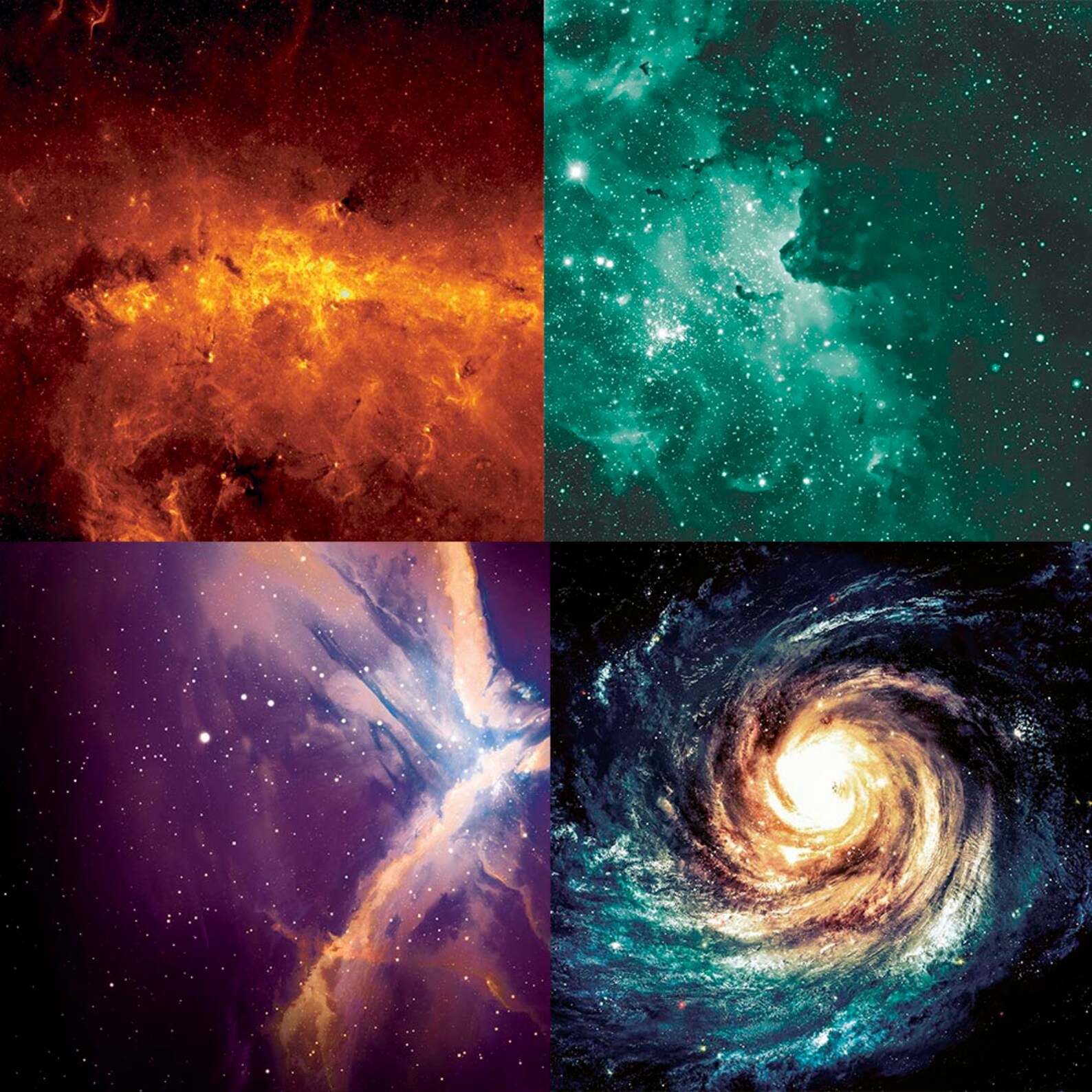 Space Paper Pack Galaxy Digital Paper Stars Background Space - Etsy