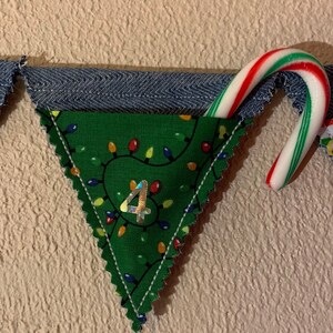 Advent Calendar Christmas Bunting - Etsy