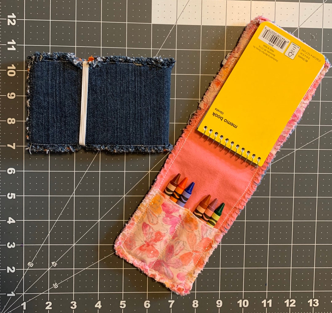 Crayon Wallet, Coloring Organizer, Small Notepad Cover, Stocking ...