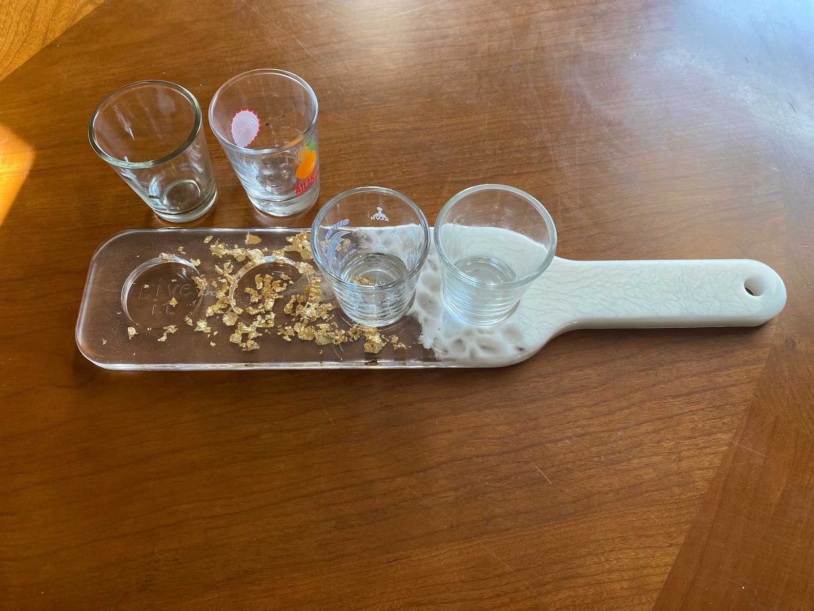 CUSTOM Resin Shot Paddles - Etsy UK