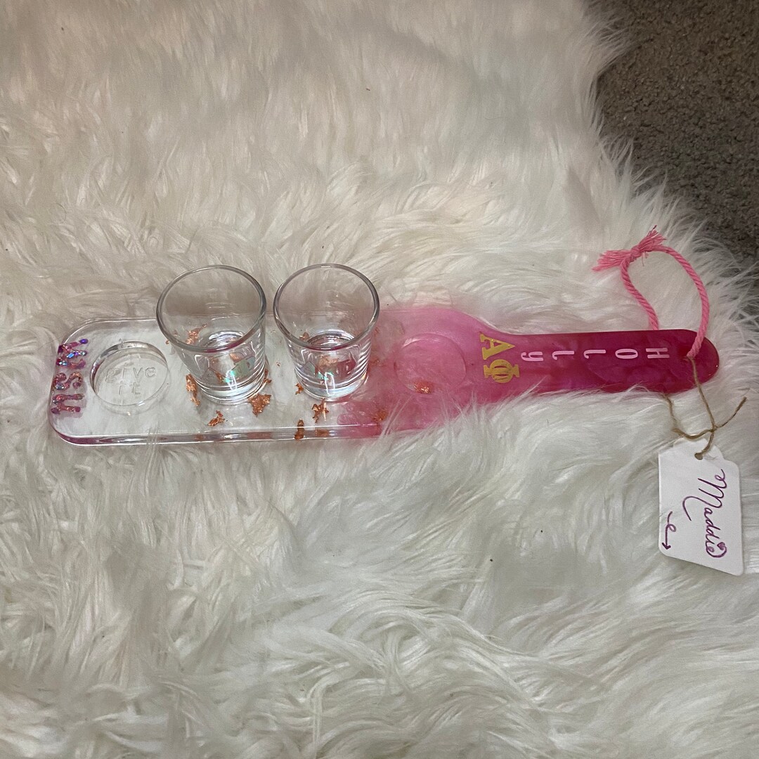 CUSTOM Resin Shot Paddles - Etsy UK