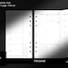 Weekly Fold Out Undated - Personal Size Printable Planner Inserts ...